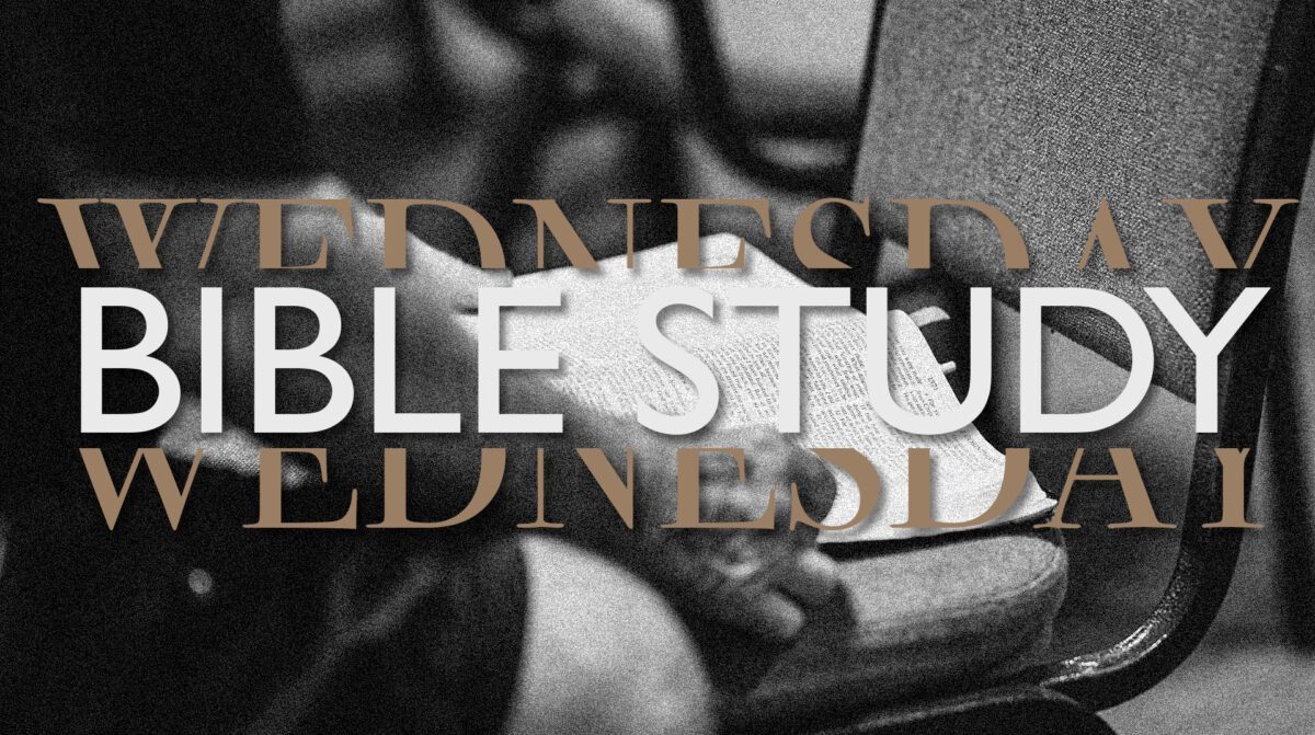 Wednesday Bible Study | Christian Academy of Louisiana